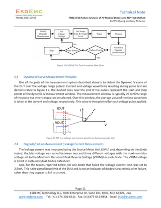 TN013 ESD Failure Analysis of PV Module Diodes and TLP Test Method | PDF