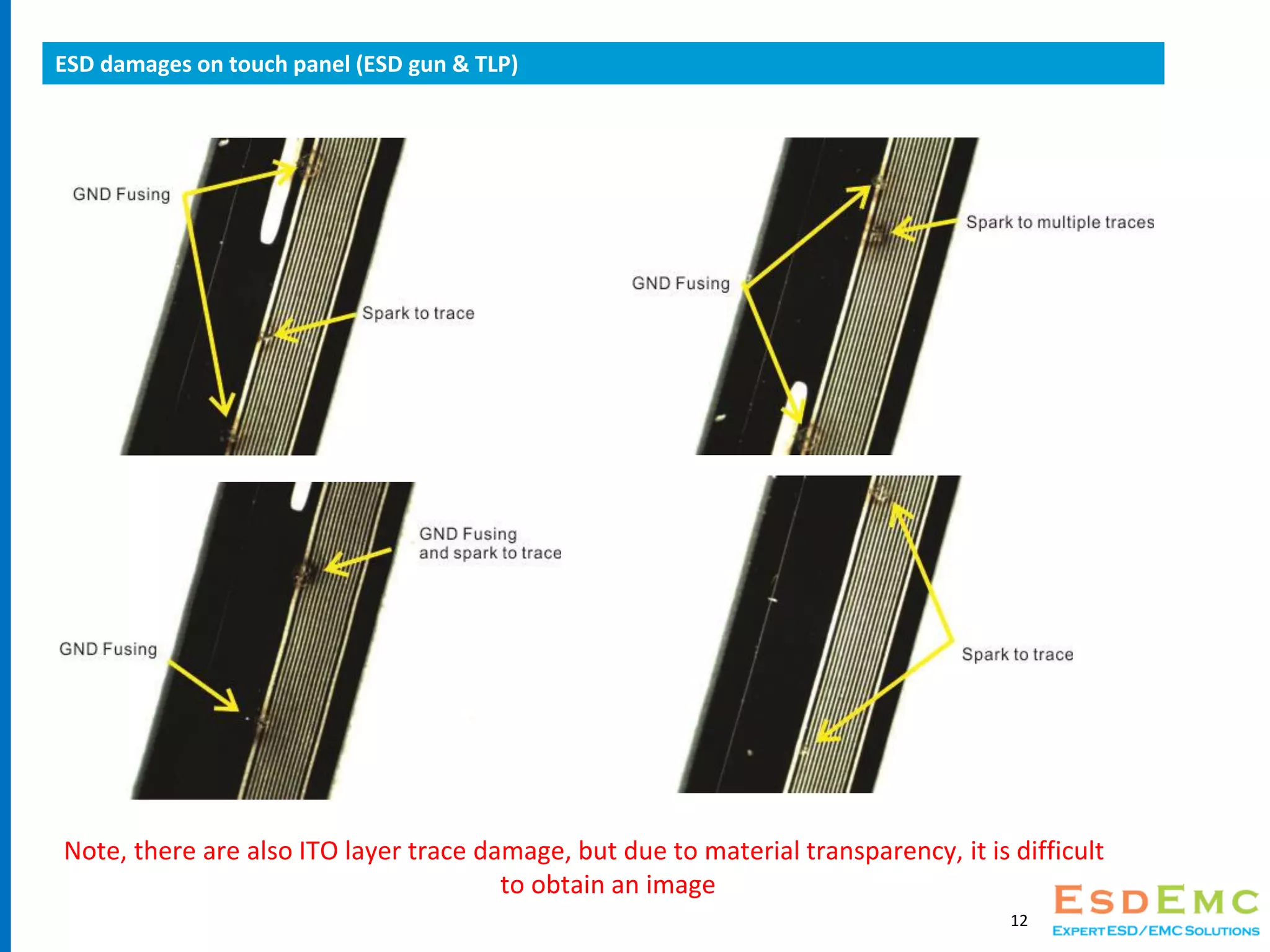 ESDEMC TS003 Characterizing Touch Panel Sensor ESD Failure with IV ...