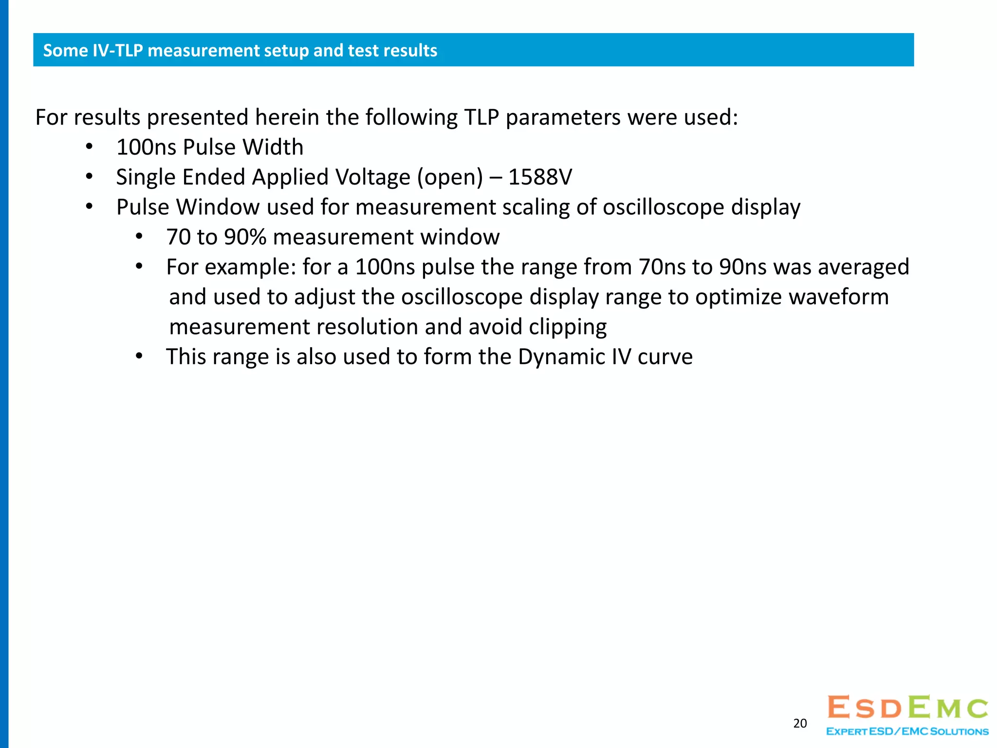 ESDEMC TS003 Characterizing Touch Panel Sensor ESD Failure with IV ...