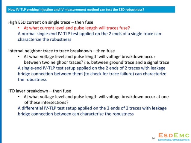 ESDEMC TS003 Characterizing Touch Panel Sensor ESD Failure with IV ...