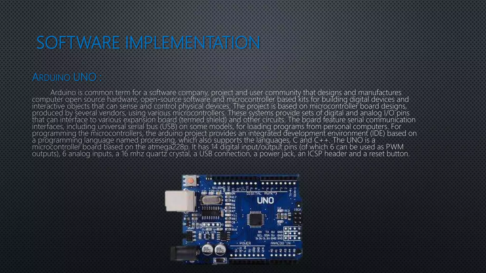 Automatic Street Light Controller Using Arduino Ppt