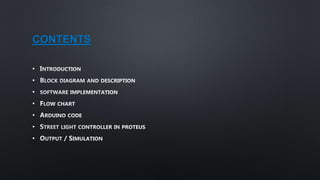 Automatic Street Light Controller Using Arduino | PPTX