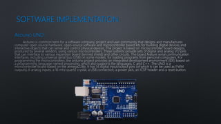 Automatic Street Light Controller Using Arduino | PPTX