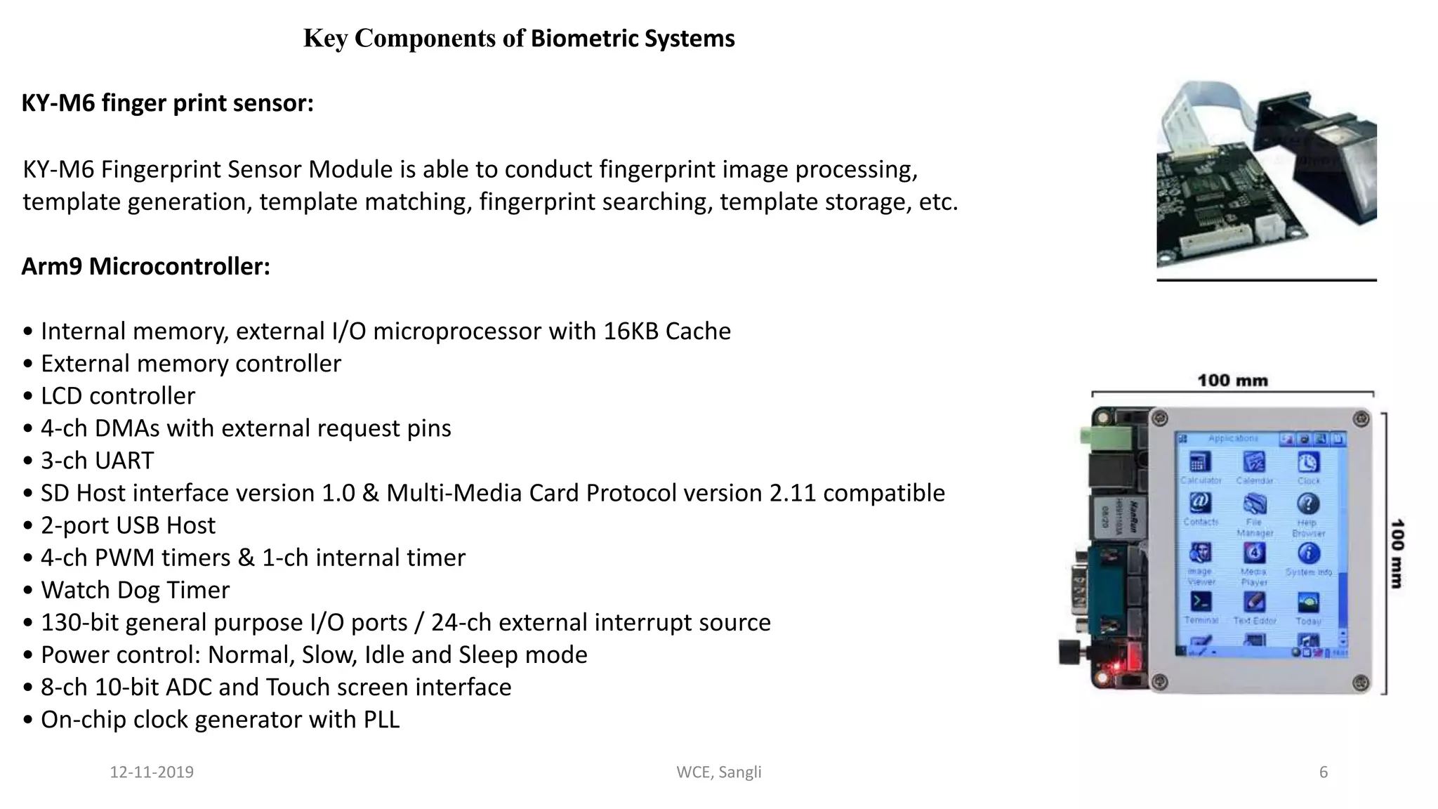 Biometric System Based Electronic Voting Machine Using Arm Micro-controller | PPTX | Computing ...