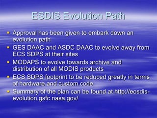 ESDIS Project Status | PPT