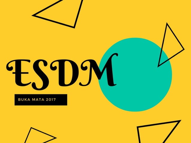 Presentasi Rumpun ESDM | PPT