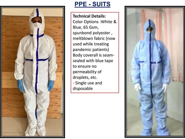 ESD PPE Suits.pptx it is regarding ESD & PPE Suits | PPT