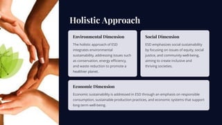 Characteristics of Education for Sustainable Development | PDF