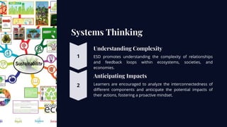 Characteristics of Education for Sustainable Development | PDF