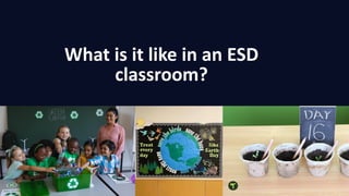 Characteristics of Education for Sustainable Development | PDF