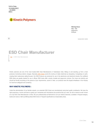 ESD Safe Chair Manufacturer .pdf