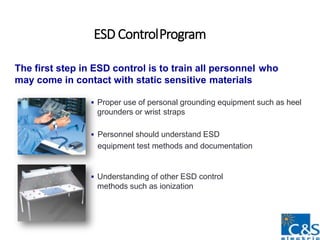Esd training By Manish Dwivedi | PPTX | Consumer Electronics ...