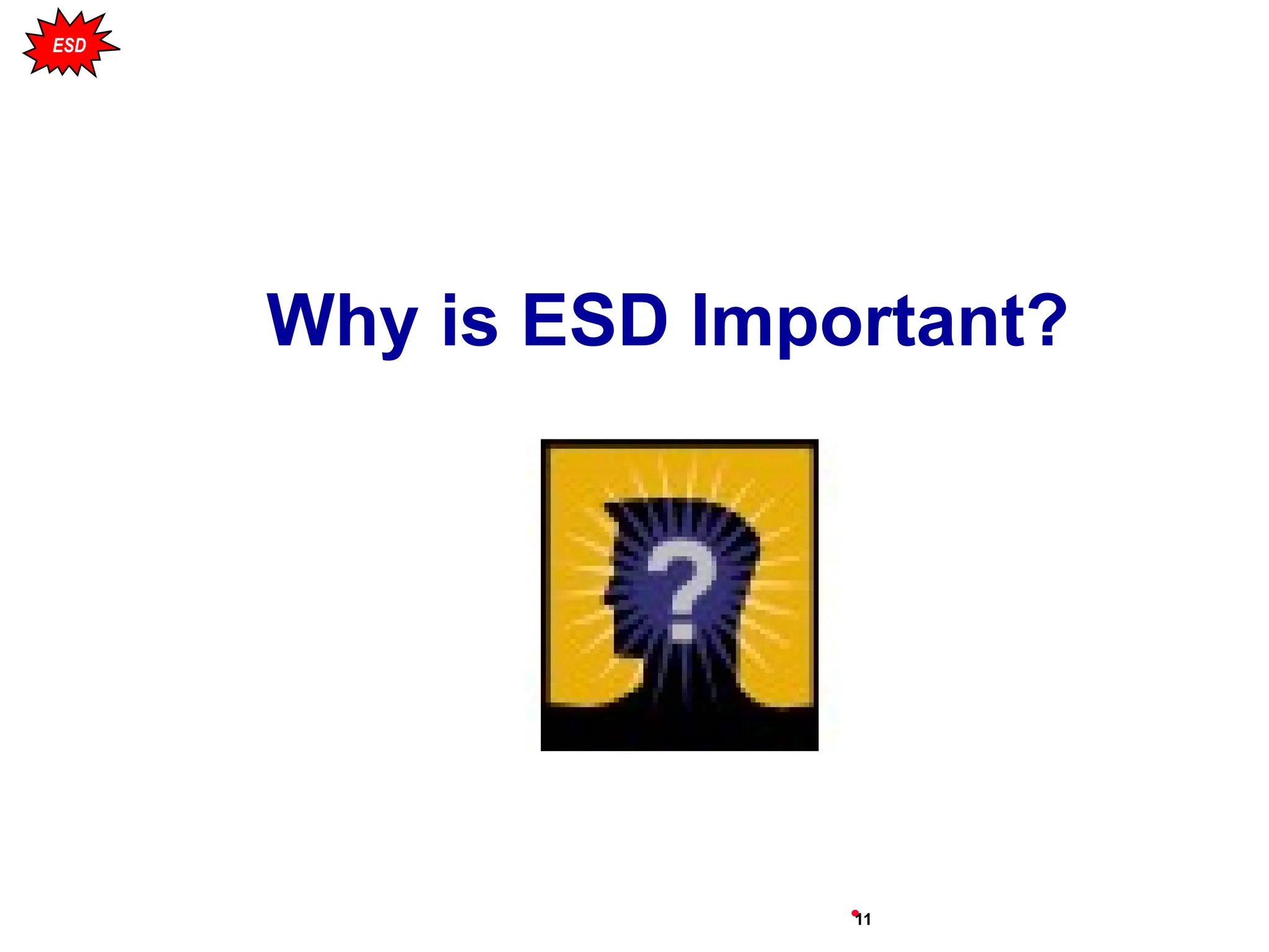 Electro static discharge (ESD) Safety & awareness training | PPT ...