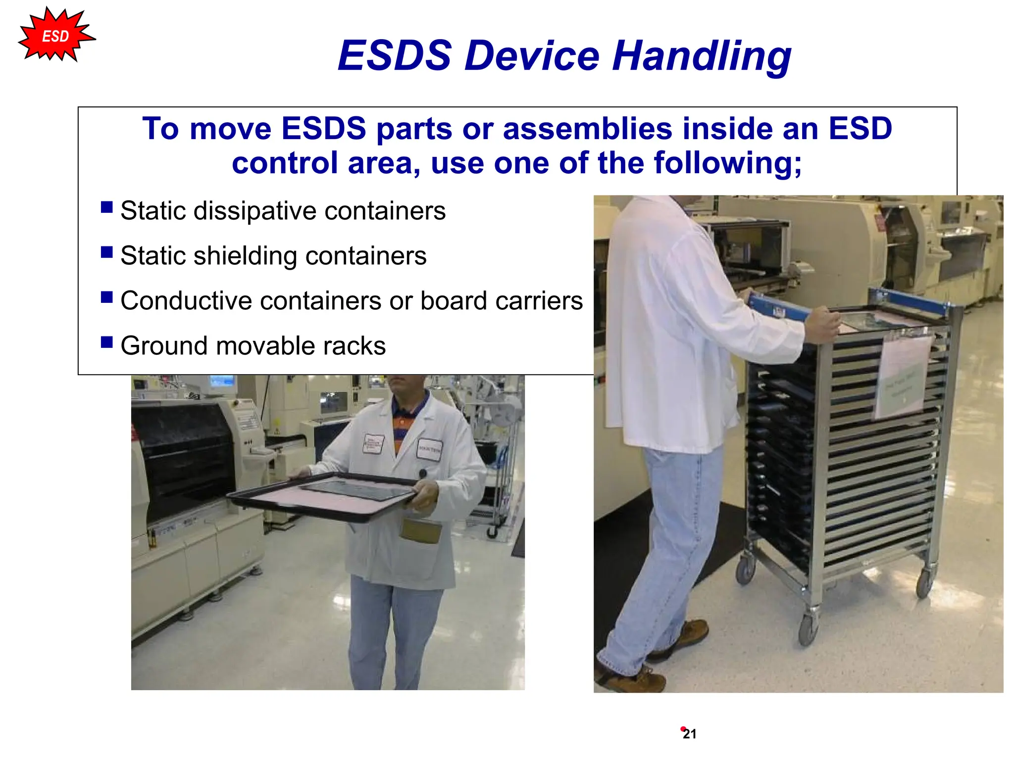 Electro static discharge (ESD) Safety & awareness training | PPT
