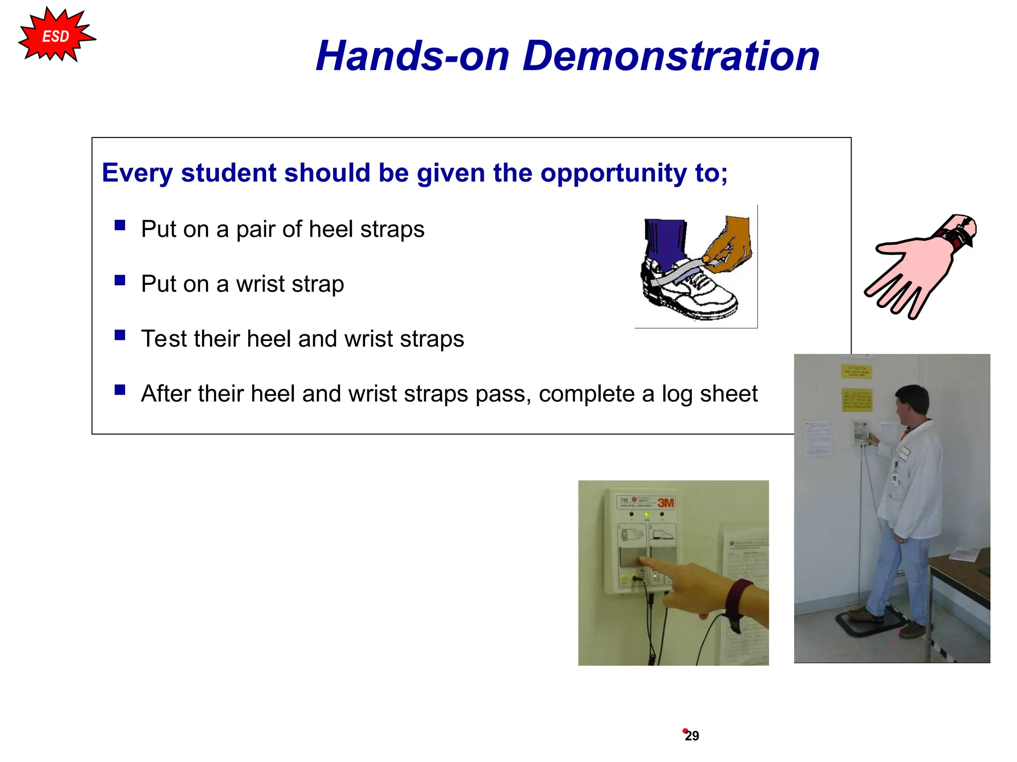 Electro static discharge (ESD) Safety & awareness training | PPT