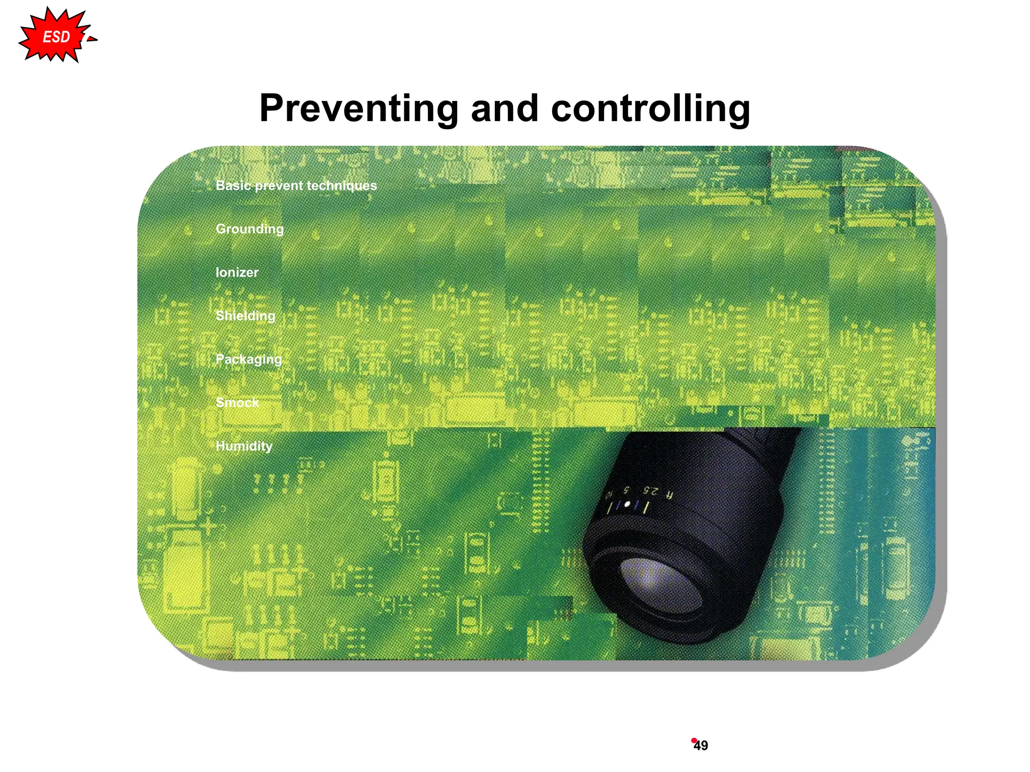 Electro static discharge (ESD) Safety & awareness training | PPT