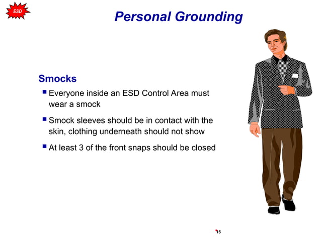 Electro static discharge (ESD) Safety & awareness training | PPT ...