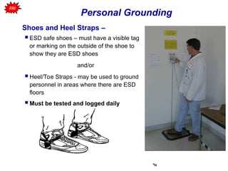Electro static discharge (ESD) Safety & awareness training | PPT