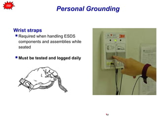 Electro static discharge (ESD) Safety & awareness training | PPT