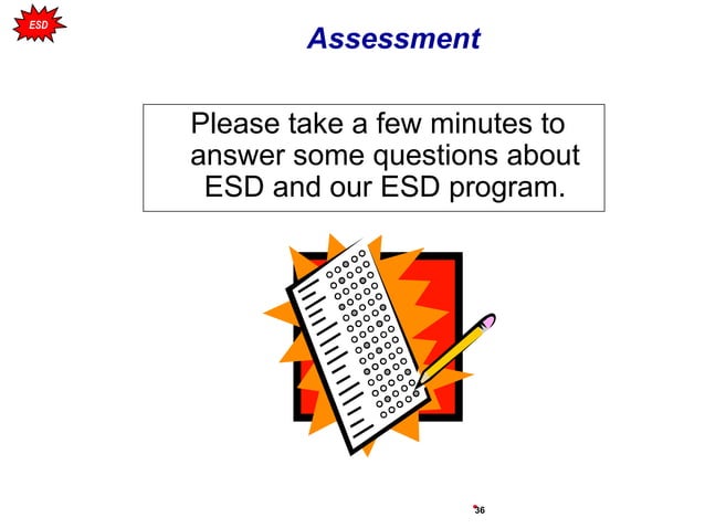 Electro static discharge (ESD) Safety & awareness training | PPT ...