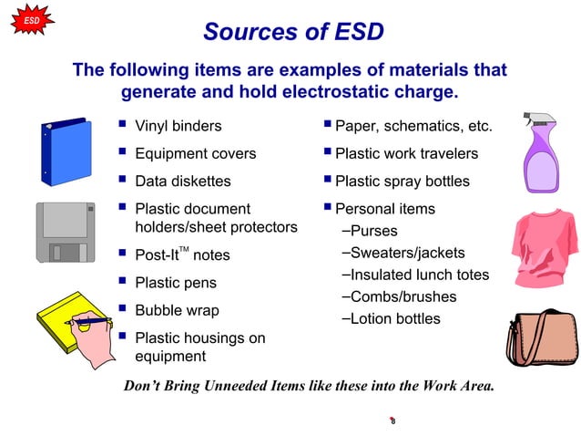 Electro static discharge (ESD) Safety & awareness training | PPT | Consumer Electronics ...