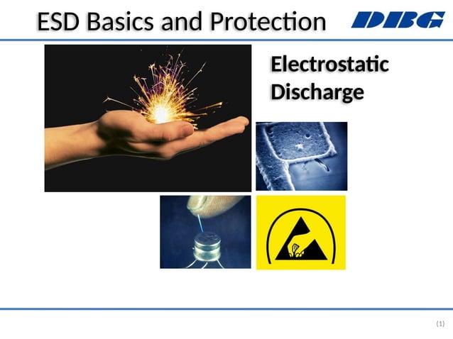 Basics of ESD failure and controlling of failure | PPTX