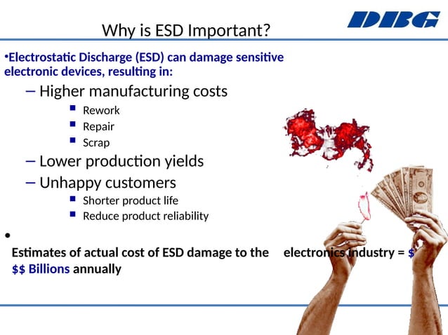 Basics of ESD failure and controlling of failure | PPTX