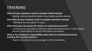 ESD training | PPTX