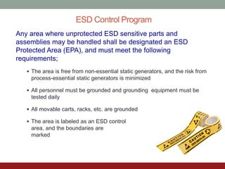 ESD Fundamental Training for Production Operators | PDF