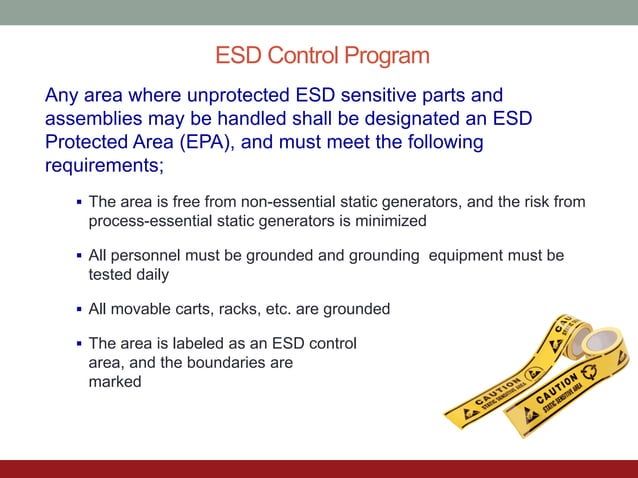 ESD Fundamental Training for Production Operators | PDF