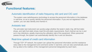 Esd turnstile gate system - Mairsturnstile.com