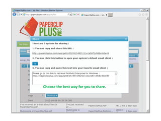 ESD using PaperClipPlus | PPT