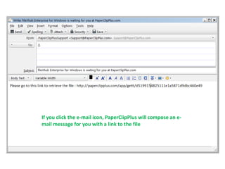 ESD using PaperClipPlus | PPT
