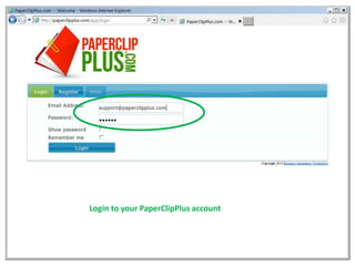 ESD using PaperClipPlus | PPT