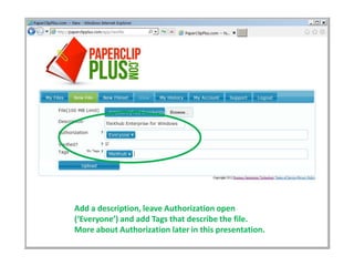 ESD using PaperClipPlus | PPT