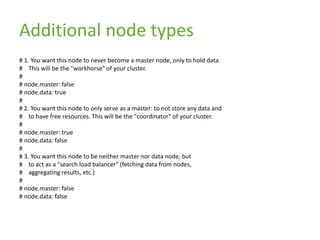 Elasticsearch - Dynamic Nodes | PPT