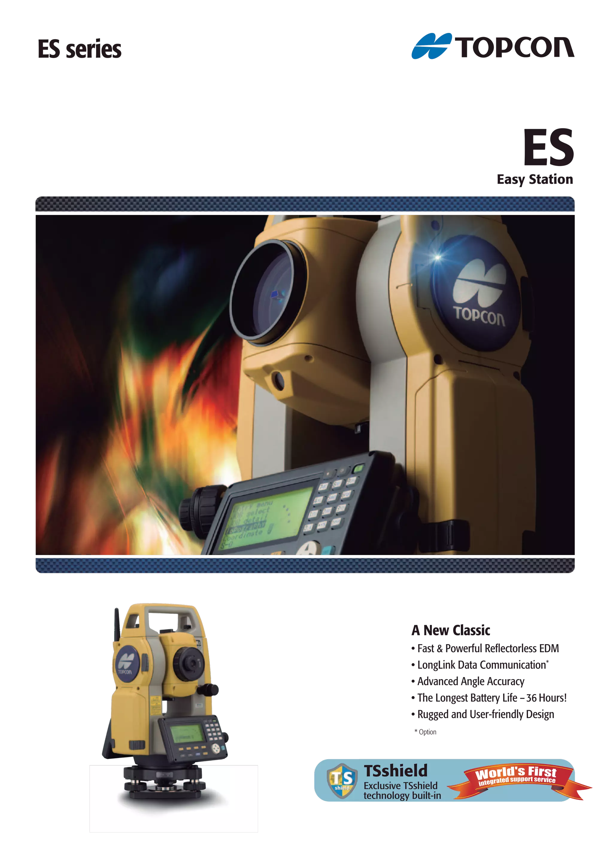 SALE##TOTAL STATION TOPCON ES105/ES103 HUB 087876262648 | PDF