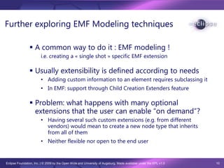 Eclipse Summit 2009 - Aspect Oriented Modeling | PDF