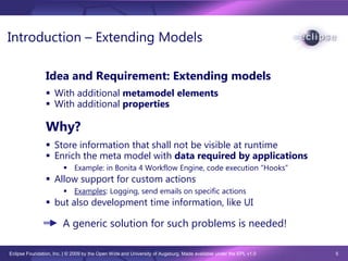 Eclipse Summit 2009 - Aspect Oriented Modeling | PDF