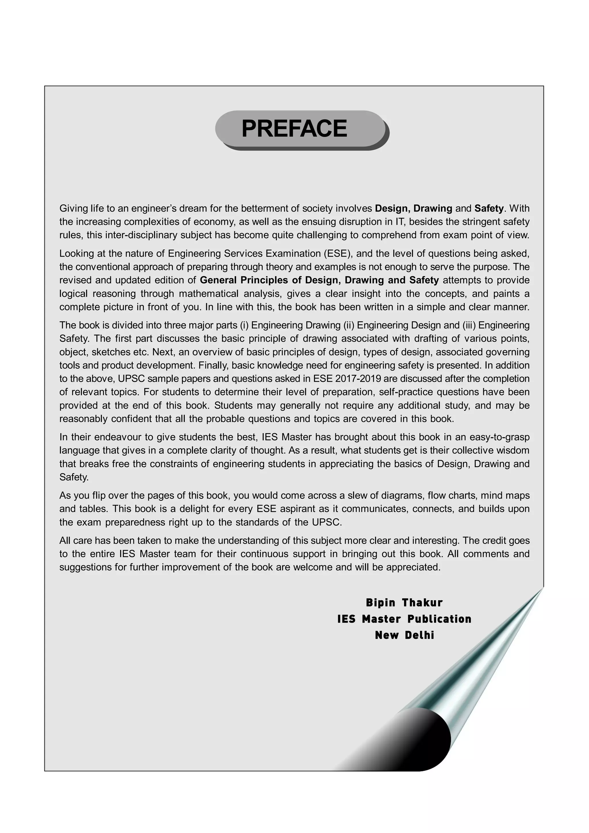 ESE 2020 - General Principles of Design, Drawing and Safety | PDF