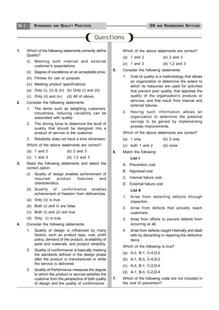 ESE 2020 - Standards and Quality Practices | PDF