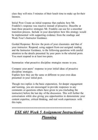 ESE 601 Effective Communication - snaptutorial.com