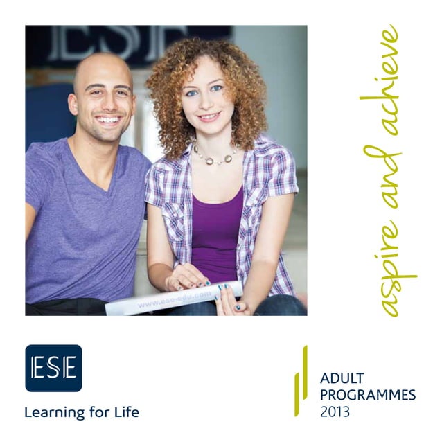 ESE Adult brochure - 2013 | PDF