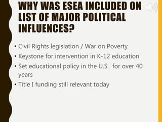 ESEA presentation | PPT