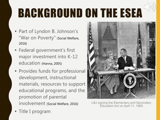 ESEA presentation | PPTX