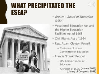 ESEA presentation | PPTX