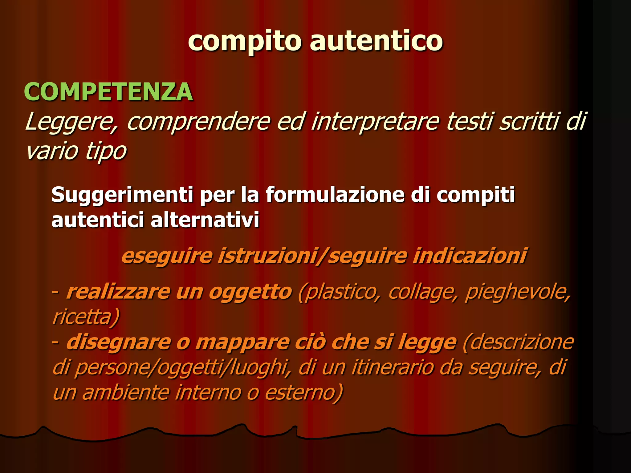 Esempio di compito | PDF