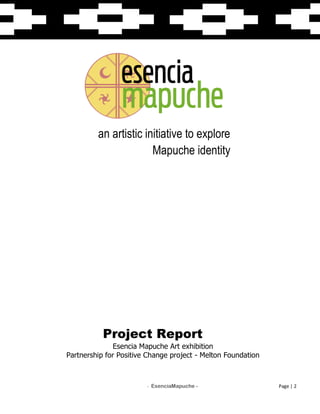 Esencia Mapuche project report N°1 | PDF | South America Travel ...