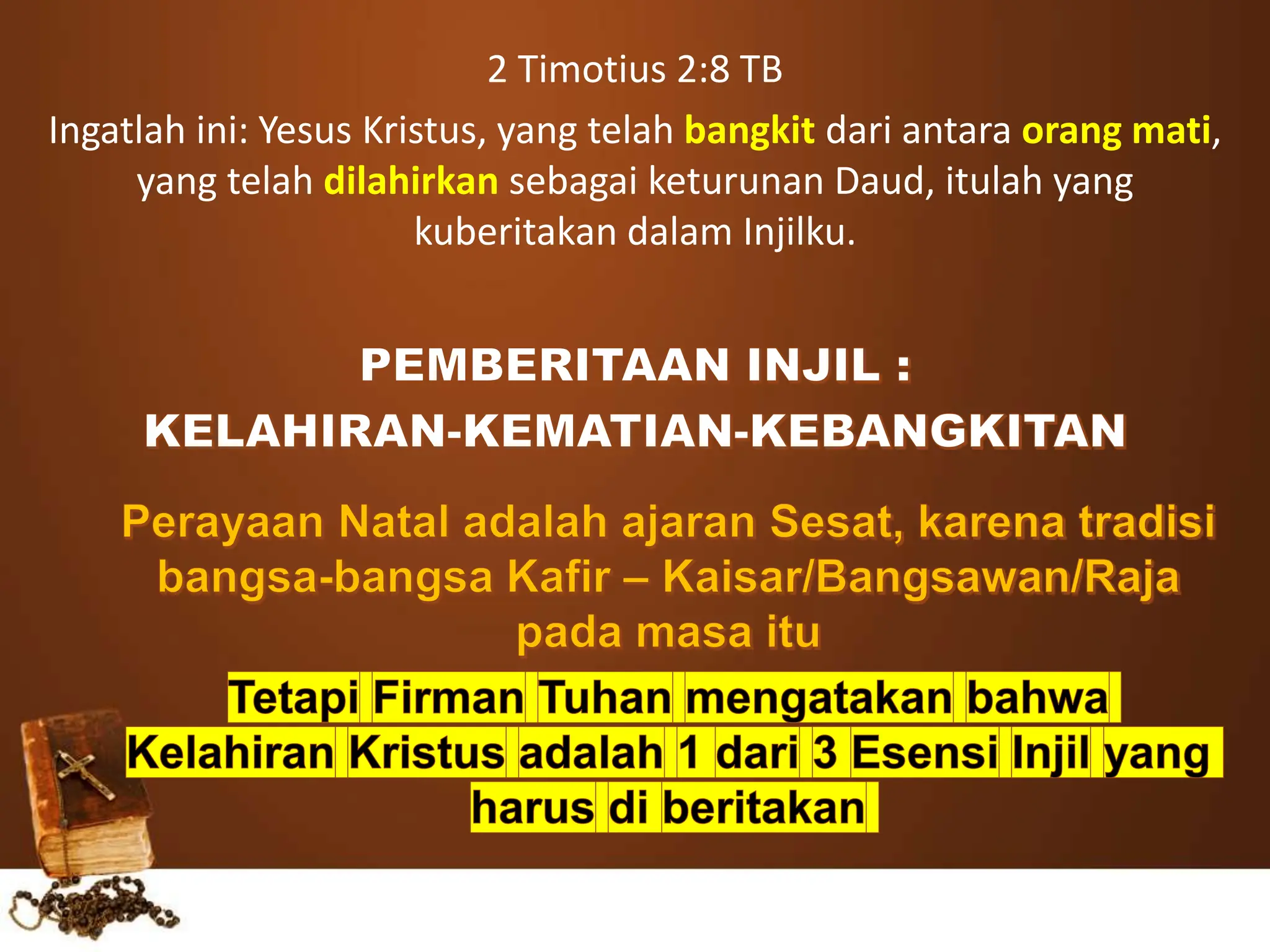 ESENSI INJIL : BERITA INJIL BAGI DUNIA.pptx
