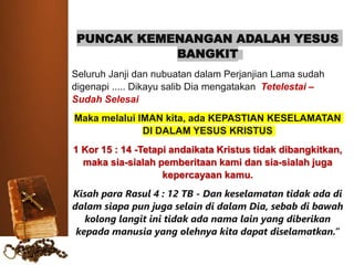 ESENSI INJIL : BERITA INJIL BAGI DUNIA.pptx